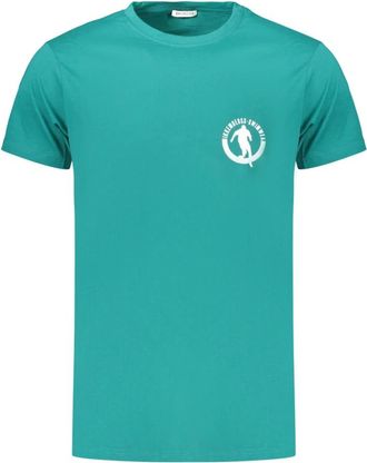 Dirk Bikkembergs Homme, Tops, Vert, Taille: S Pupino Short-sleeved T-shirt