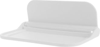 PartyKindom Schwebendes Faltbares Wandregal Kleberegal Badezimmer-telefonwandregal Aufbewahrungsbrett H&auml;ngeregal F&uuml;r Handt&uuml;cher Zahnb&uuml;rsten Handys Schl&uuml;ssel