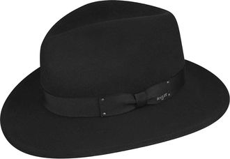 Bailey Unisex Curtis Trilby, Schwarz, M
