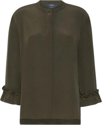 Max Mara Blusen - - Blouses & Shirts - Damen - Gr&uuml;n - XS
