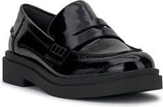 Jessica Simpson Xuris pour femme, Motif pliss&eacute; noir, 37.5 EU