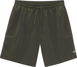 s.Oliver Klassische Herren Badeshorts in Oliv