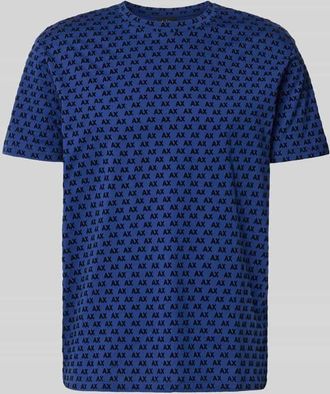 A|X Armani Exchange Regular Fit T-Shirt mit Allover-Print