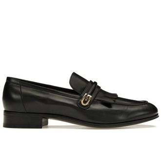 Gucci Mirrored G Loafers - - Shoes - Herren - Schwarzk - 41 1/2 EU
