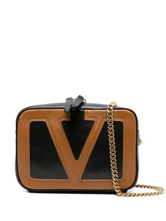 Valentino Garavani sac porté épaule à détail VLogo - Noir