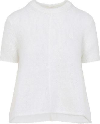Loewe Pull Col Rond - Blanc