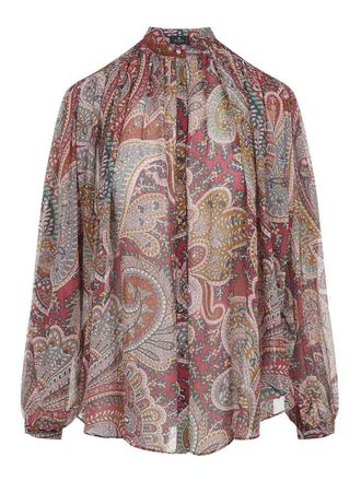 Etro Chemise - Rouge Brun