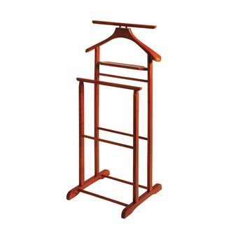 Home Design home24 Herrendiener Bastia I 47 x 102 x 36cm Rot/Dunkelrot