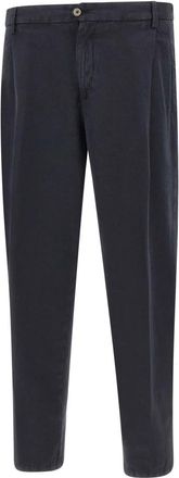 BRIGLIA 1949 Homme, Pantalons, Bleu, Taille: M Manhattan Pantalons