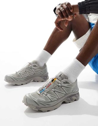 Salomon XT-6 - Baskets unisexes - Gris fantôme