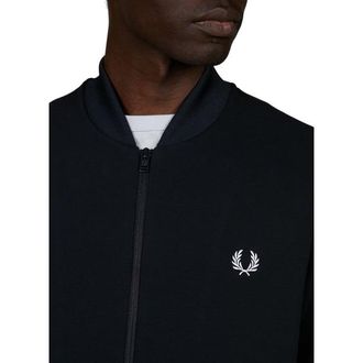 Fred Perry Veste de surv&ecirc;tement &agrave; bandes ray&eacute;es contrastantes