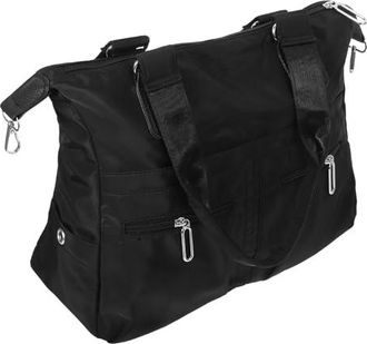 IFUNDOM Paquet Cabas Bandouli&egrave;re &Eacute;l&eacute;gant Nylon Polyester Paquet De Travail Femme Grand Format 35x29x15 Cm Confortable Pour Quotidien Et D&eacute;placements Professio