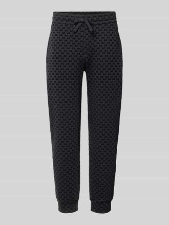 A|X Armani Exchange Sweatpants im Allover-Look mit Logo-Muster Modell PANTALONI