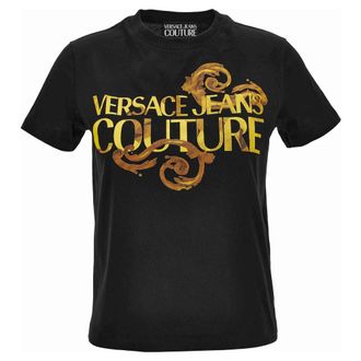 Versace Jeans Couture Modische T-Shirts und Polos - - Tops - Damen - Schwarzk - 2XS