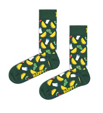 Happy Socks Unisex Taco Socken, Mehrfarbig, 41-46