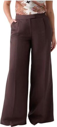 Guess Femme, Pantalons, Brun, Taille: 42 FR Marciano Wide Pantalons