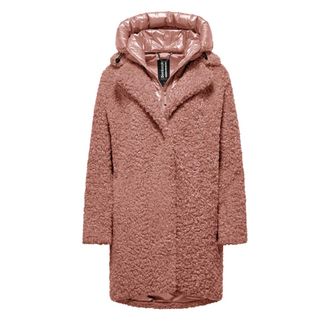 Bomboogie Femme, Manteaux, Rose, Taille: 44 FR Odessa Overcoat