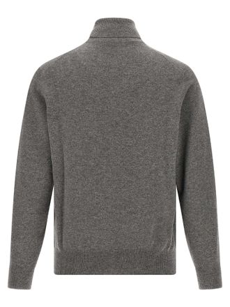 Brunello Cucinelli Mens Gray Cashmere Cardigan Clothing