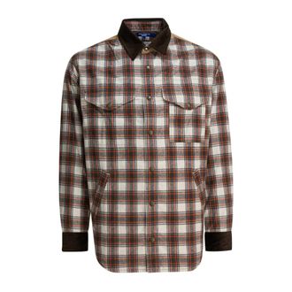 Junya Watanabe Arbeitshemdjacke im Karomuster - - Jackets - Herren - Braun - XL