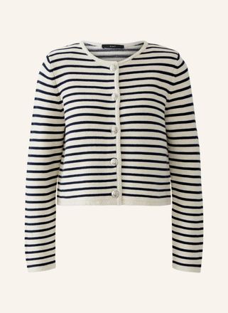Oui Strickjacke Marea weiss
