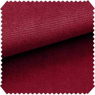 Novely PASSAU - Samtig Weicher Chenille-Möbelstoff - Robuster Polsterstoff - Pflegeleichte Meterware 1lfm | Farbe: 102 Beere