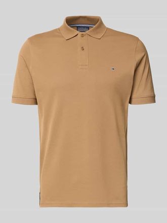 Christian Berg Regular Fit Poloshirt mit Stitching