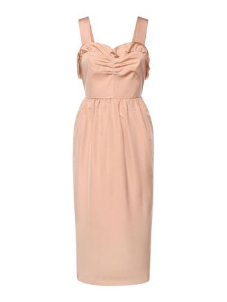 Chlo&eacute; Maxi Robe - Couleur Chair