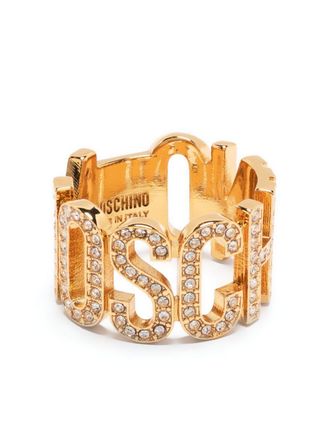 Moschino Ring mit CC - Gold