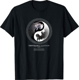 How To Train Your Dragon Drachenzähmen Leicht Gemacht 3 Yin Yang Drachen T-Shirt