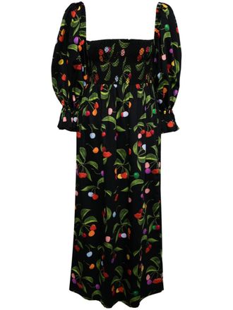 Borgo De Nor robe mi-longue Ld Viona - Noir