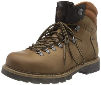 Dockers by Gerli Herren Klassische Stiefeletten, M&auml;nner Stiefeletten,Wechselfu&szlig;bett,wasserabweisend,warm gef&uuml;ttert,Stone,41 EU