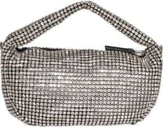 Silvian Heach Femme, Sacs, Gris, Taille: ONE Size Sac &agrave; main avec surface lumineuse