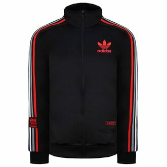 adidas Chile 20 Herren Schwarze Trainingsjacke