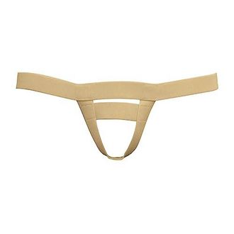 Generic Pantalon &agrave; bande lat&eacute;rale pour homme Sous-v&ecirc;tements pour homme avec anneau de suspension et soutien Scrotal, jaune, M