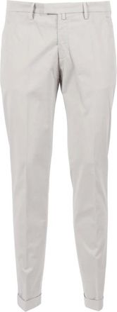 BRIGLIA 1949 Homme, Pantalons, Blanc, Taille: XL Chinos