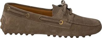 Tod's Femme, Chaussures, Beige, Taille: 38 EU Gommino 22L Mocassino Barca