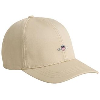 GANT Unisex High Cap Unisexe. Casquette Haute Shield, Putty, S/M Homme