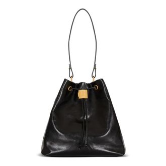 Balmain Pulse Kalbsleder-Rucksack - - Bags - Damen - Schwarzk - ONE SIZE