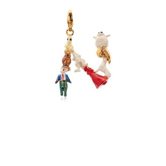 Marni Anh&auml;nger mit dem Buchstaben N - - Accessories - Damen - Mehrfarbig - ONE SIZE
