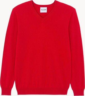 Kujten Pull cachemire col V - Pull Vince