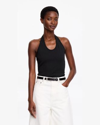 Arket Neckholder-Top -Schwarz