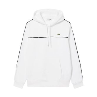 Lacoste Wei&szlig;er Sweatshirt f&uuml;r M&auml;nner - - Sweatshirts & Hoodies - Herren - Wei&szlig; - S
