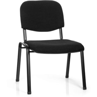hjh OFFICE Chaise de conf&eacute;rence / Chaise visiteur / Chaise XT 600 XL noir hjh OFFICE