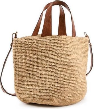 Ibeliv Sac Mirozy en raphia et coton