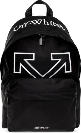 Off-white Logo Rucksack - - Bags - Herren - Schwarzk - ONE SIZE