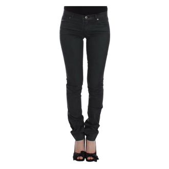 Ermanno Scervino Dunkelgr&uuml;ne Slim Fit Jeans - - Jeans - Damen - Gr&uuml;n - W26