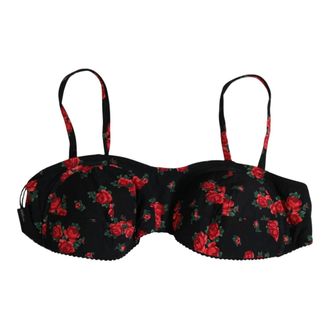 Dolce & Gabbana Femme, Maillots de bain, Multicolore, Taille: 38 FR Soutien-gorge de bikini &agrave; armatures