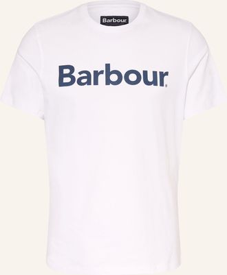 Barbour T-Shirt weiss