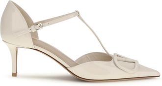 Valentino Garavani VLogo Signature DOrsay Pumps - - Shoes - Damen - Beige - 40 EU