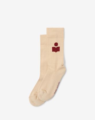 Isabel Marant Chaussettes Siloki - Femme - Beige Profond - - Isabel Marant